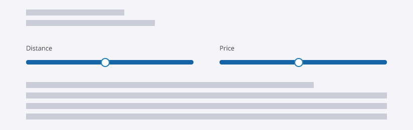 Sliders | Trimble Modus Design System